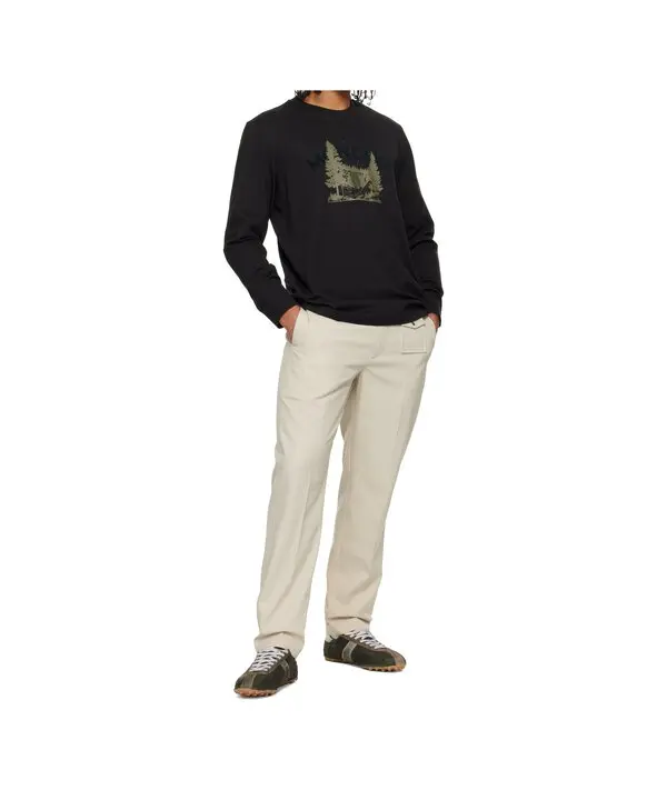 Moncler Graphic-print Long-sleeve T-shirt