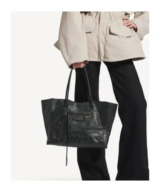 Balenciaga Le City Small Shoulder Bag - Black