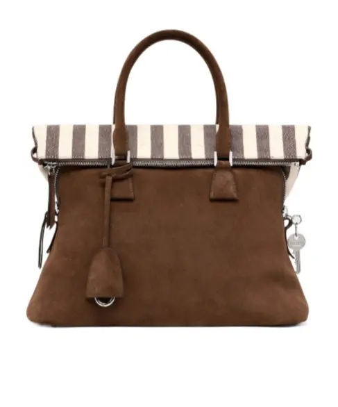 MAISON MARGIELA 5ac Soft Medium Tote Bag - Brown