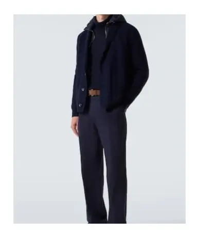 Herno Long-sleeved Sweater With Detachable Hood