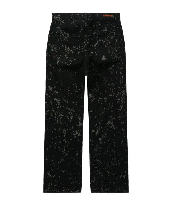 1989 STUDIO Paint Splatter Wide-leg Jeans