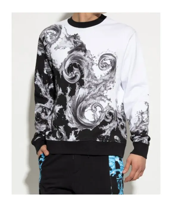 Versace Barocco Print Sweatshirt