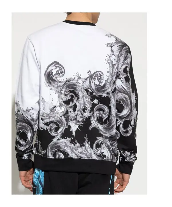 Versace Barocco Print Sweatshirt