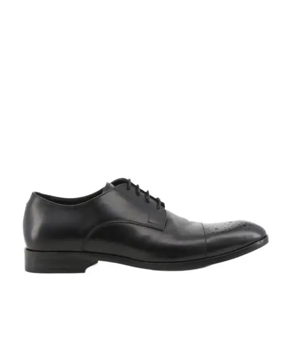 Emporio Armani Lace Up Oxford Shoes - Black
