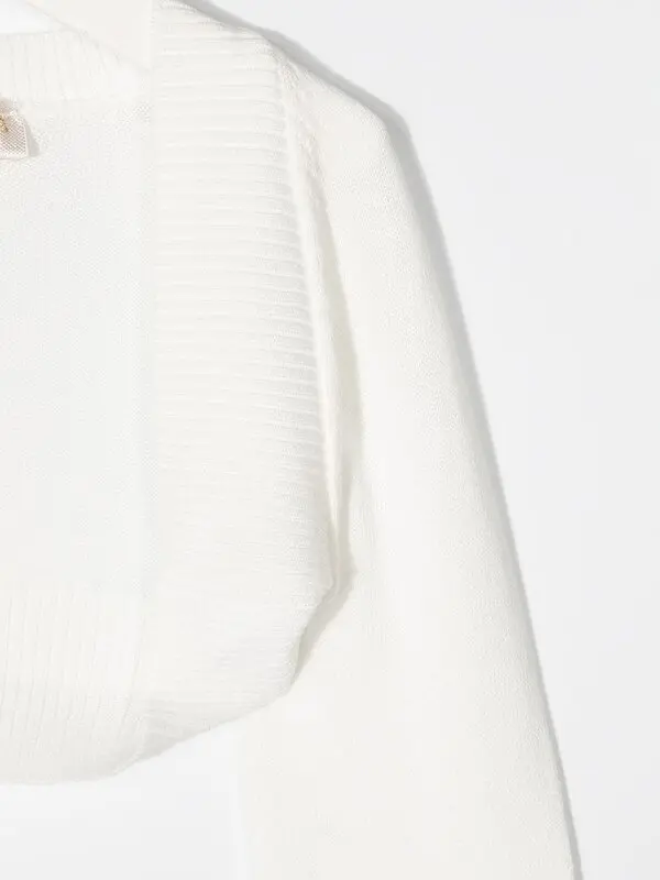 Monnalisa Open Front Knit Bolero