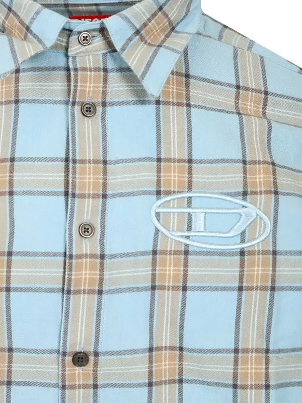 DIESEL® S-simply Checked Shirt