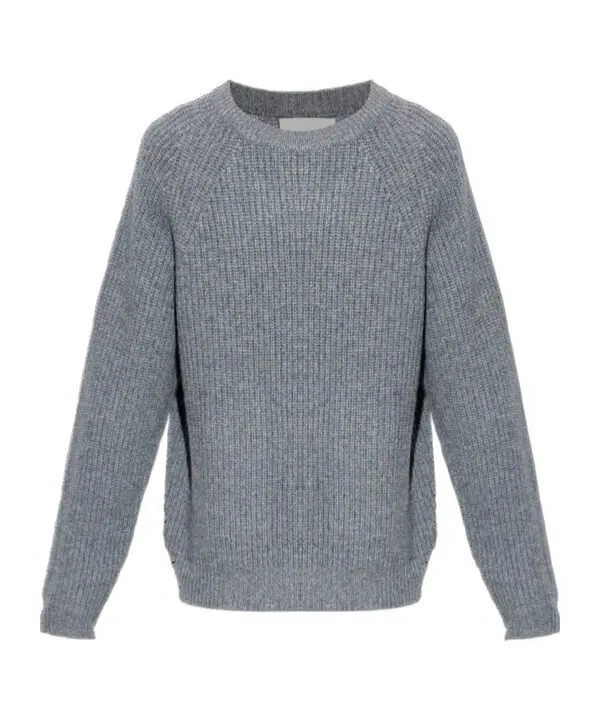 LISA YANG Soren Textured Knitted Sweater - Grey
