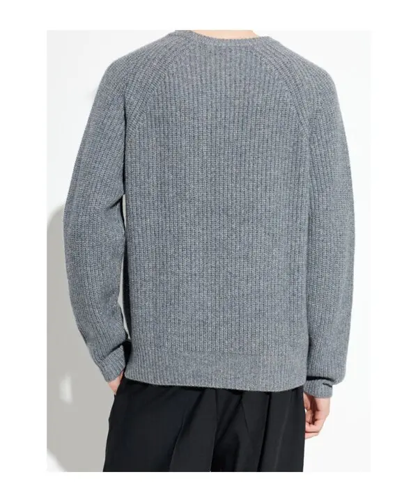 LISA YANG Soren Textured Knitted Sweater - Grey