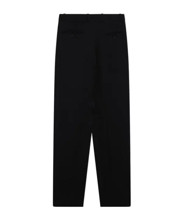Loulou De Saison Casual Pants With Belt Loops - Black