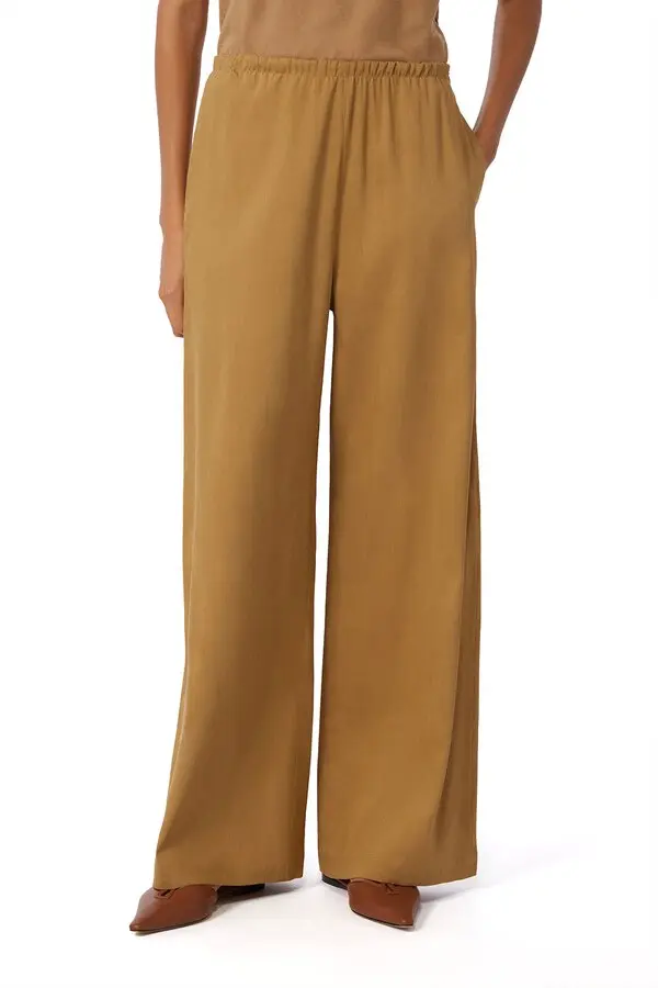 Max Mara Wide Leg Trousers - Brown