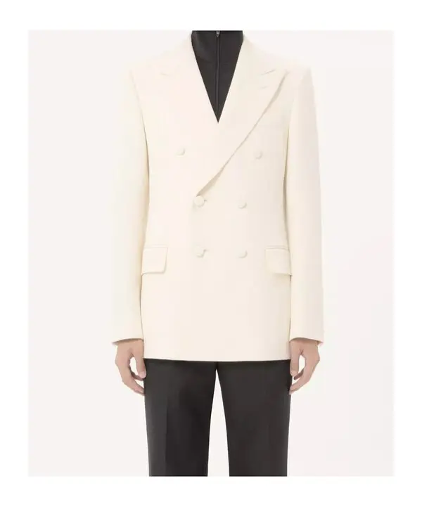 Valentino Garavani Double-breasted Peak-lapel Blazer