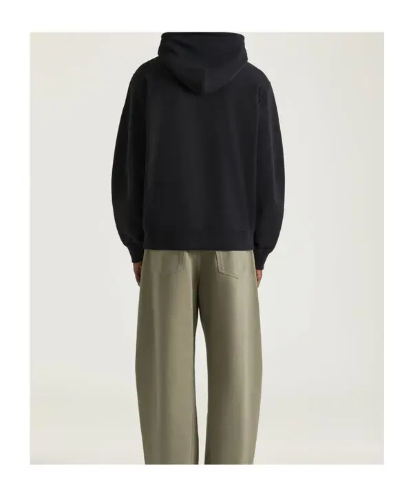 Givenchy Paris Signature Embroidered Hoodie - Black