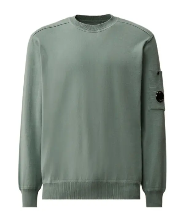 C.P. COMPANY Lens Detailed Knitted Jumper