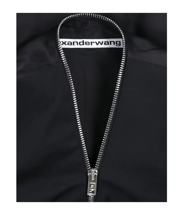 Alexander Wang Zip-up Gilet - Black