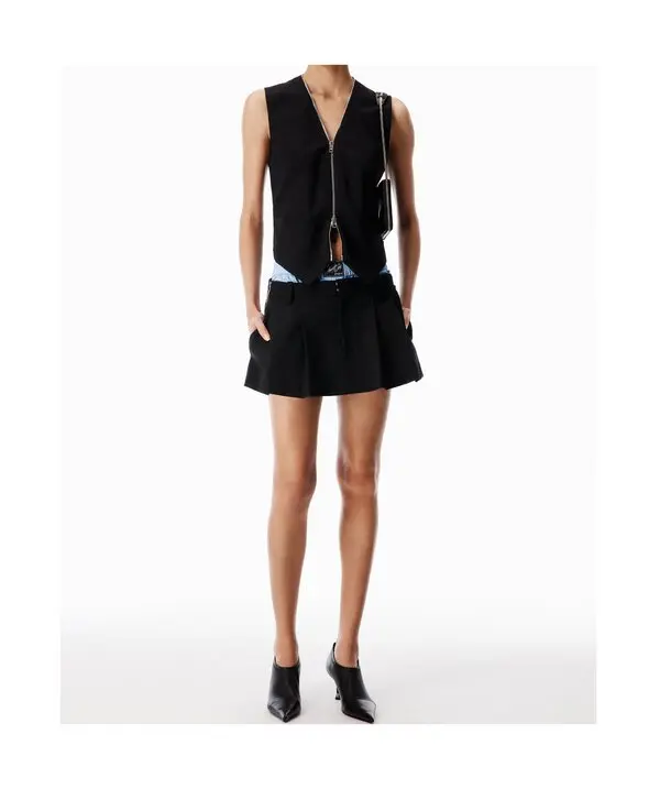 Alexander Wang Zip-up Gilet - Black