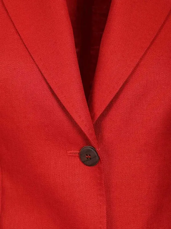 Max Mara Volonta Single-breasted Blazer - Red