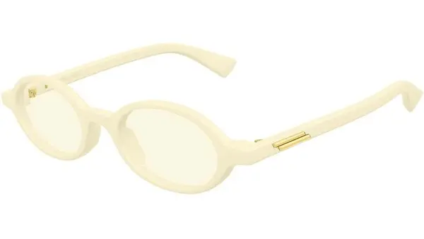 Bottega Veneta Oval Frame Sunglasses - Nude
