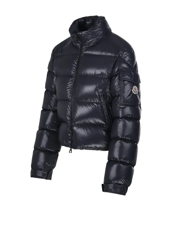 Moncler Petra Zip-up Short Jacket - Black