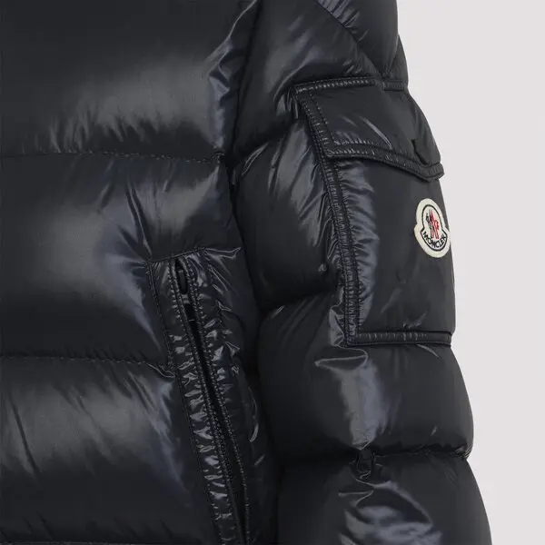 Moncler Petra Zip-up Short Jacket - Black