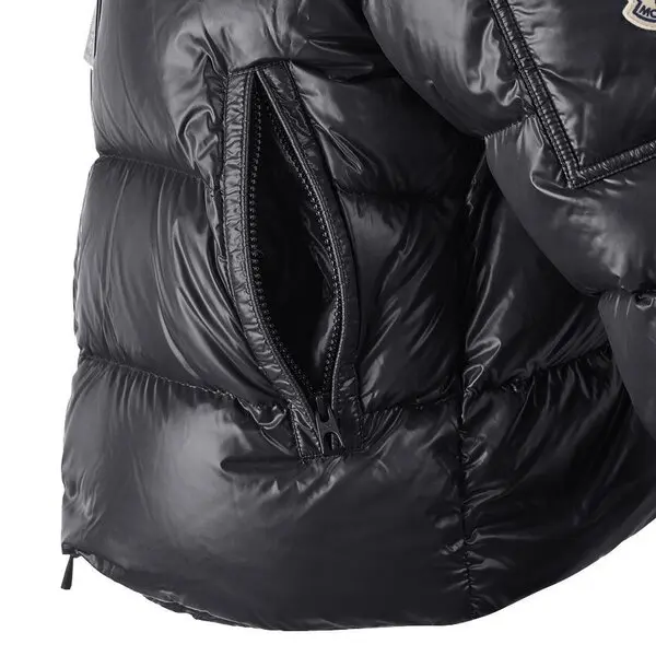 Moncler Petra Zip-up Short Jacket - Black