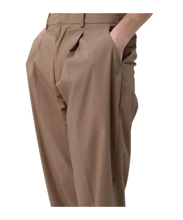 PT TORINO Daisy Pleated Straight Leg Trousers