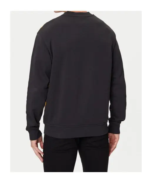 Versace Paneled Crewneck Sweatshirt
