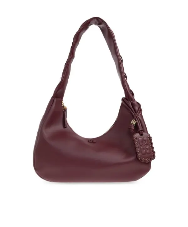 GANNI Medium Laces Hobo Bag