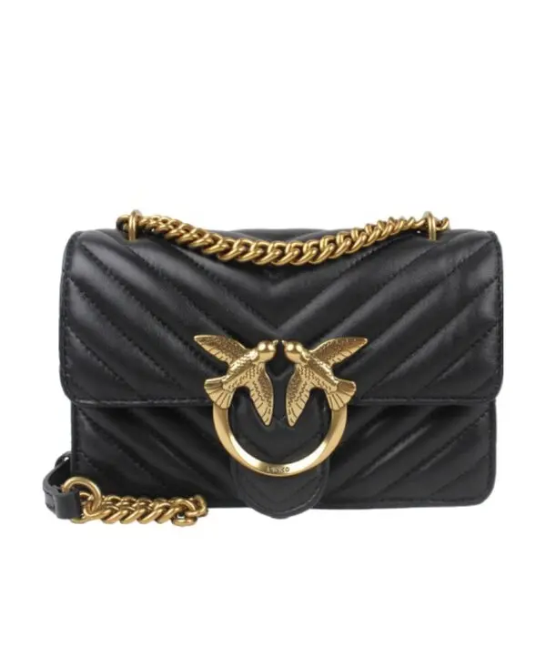 Pinko Love Bag One Mini Crossbody Bag - Black