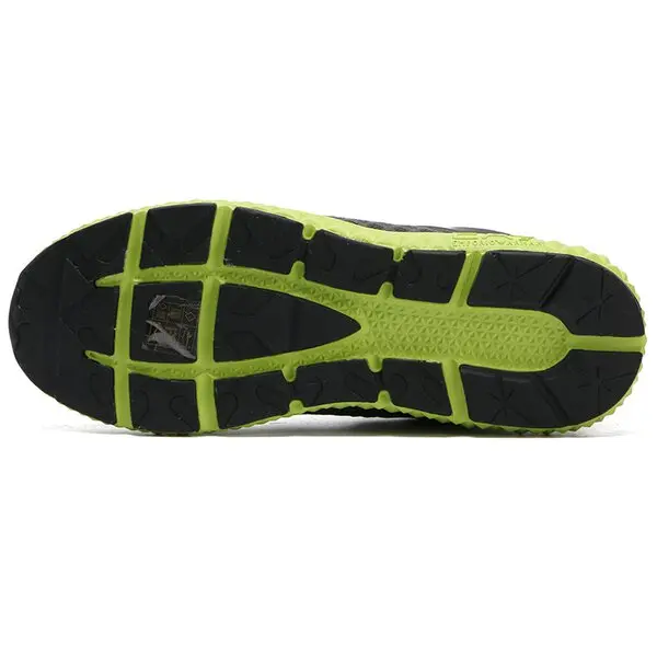 EA7 Logo Lace-up Casual Sneakers - Black
