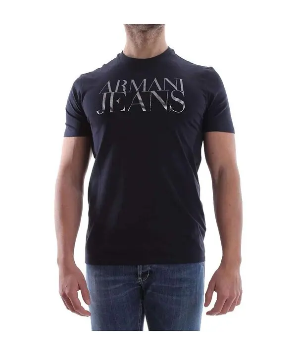 Emporio Armani Logo T-shirt - Black