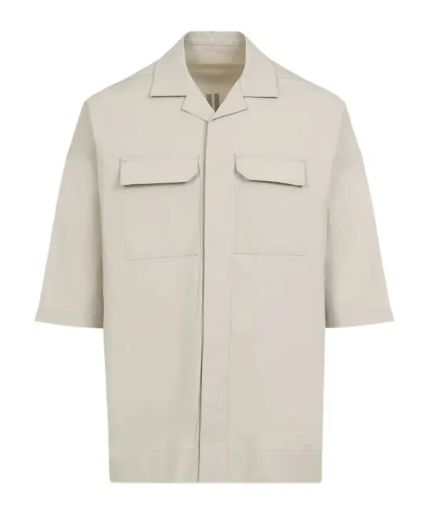 Rick Owens Pocket Detail Oversized Shirt