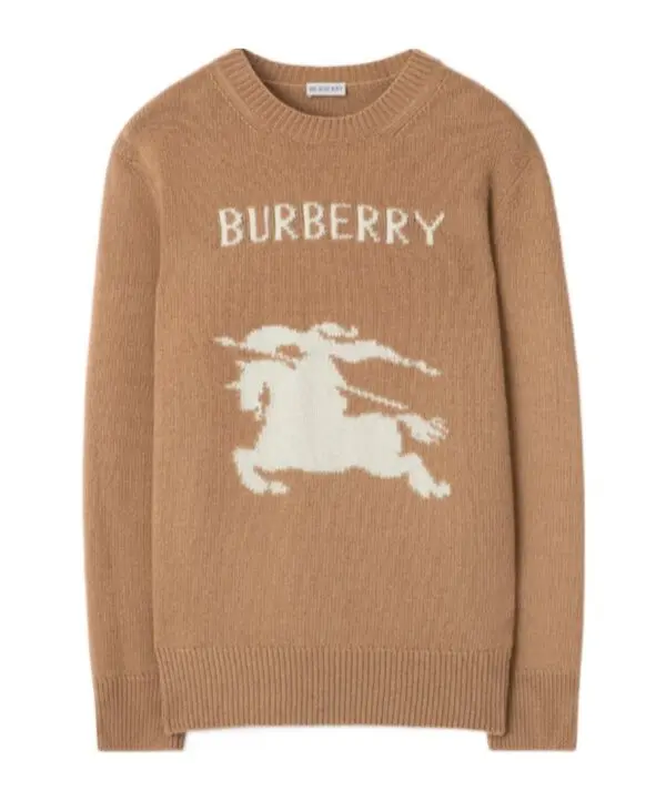 Burberry Knightsbridge Intarsia-knit Jumper