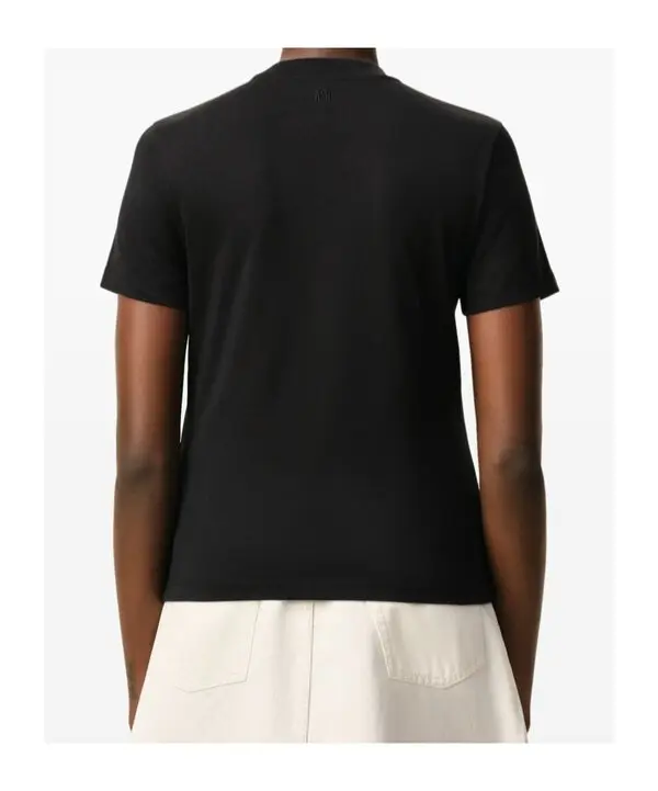 AMI Paris De Coeur Crewneck T-shirt - Black