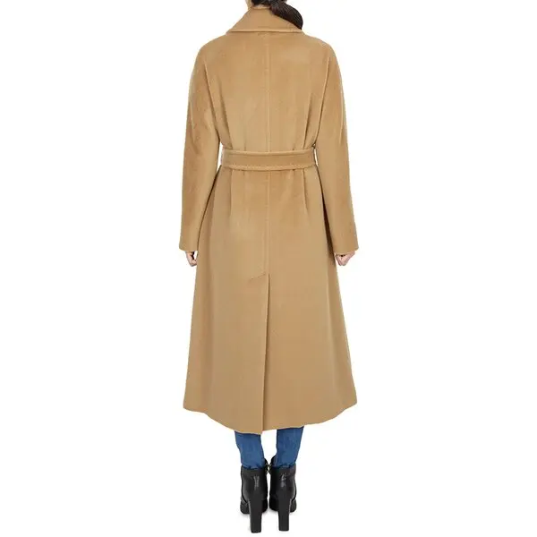 Max Mara Belted Collared Coat - Camel