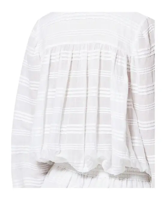 Isabel Marant Étoile Embroidered Mini Dress - White