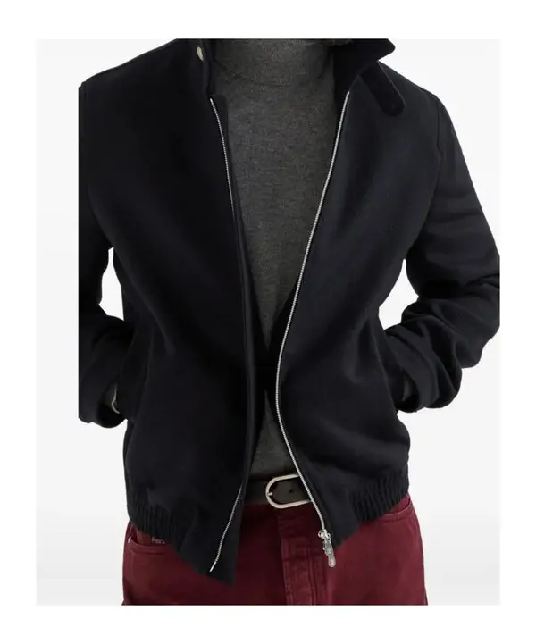 Brunello Cucinelli Wool Bomber Jacket - No