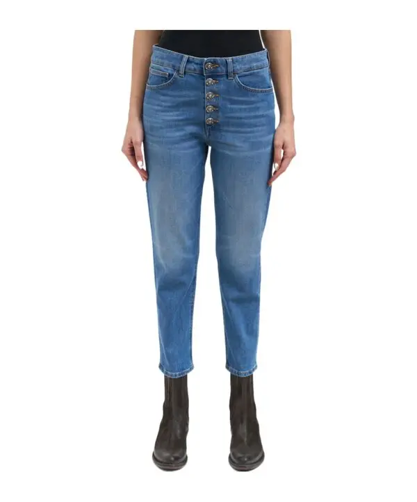 DONDUP Belt Loop Jeans - Blue