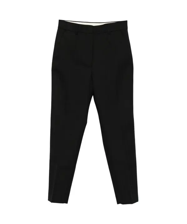 Barena Venezia Tailored Pleated Wide-leg Trousers - Black