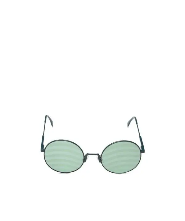 Fendi Round Frame Sunglasses - Green
