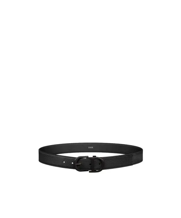 Dior Cd Buckle Belt - Black