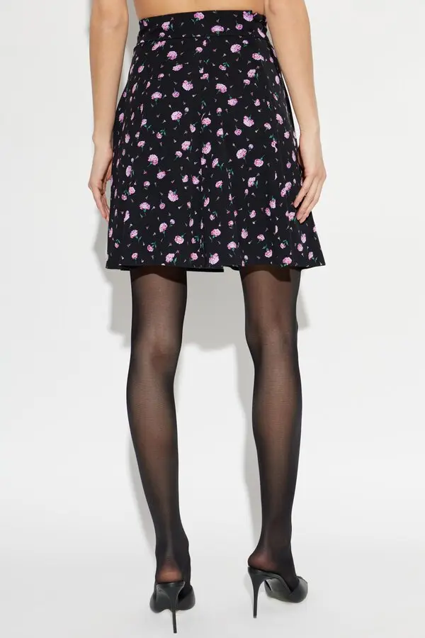 Dolce & Gabbana Floral Print Midi Skirt