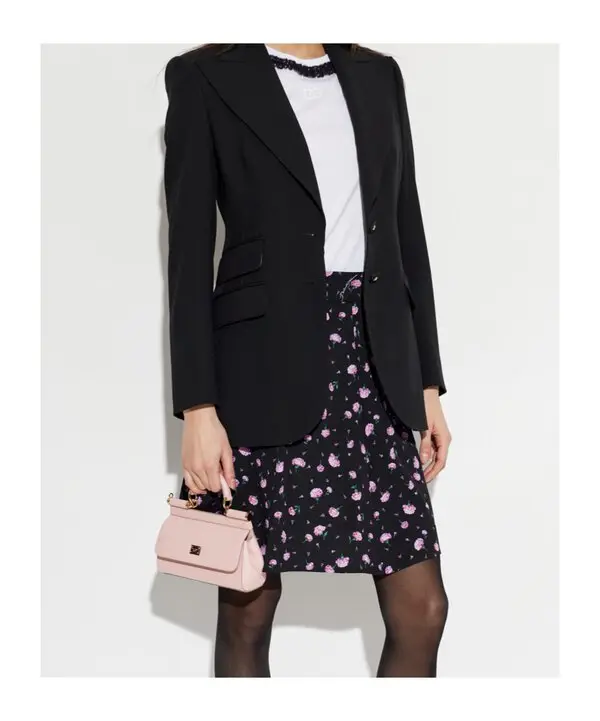 Dolce & Gabbana Floral Print Midi Skirt