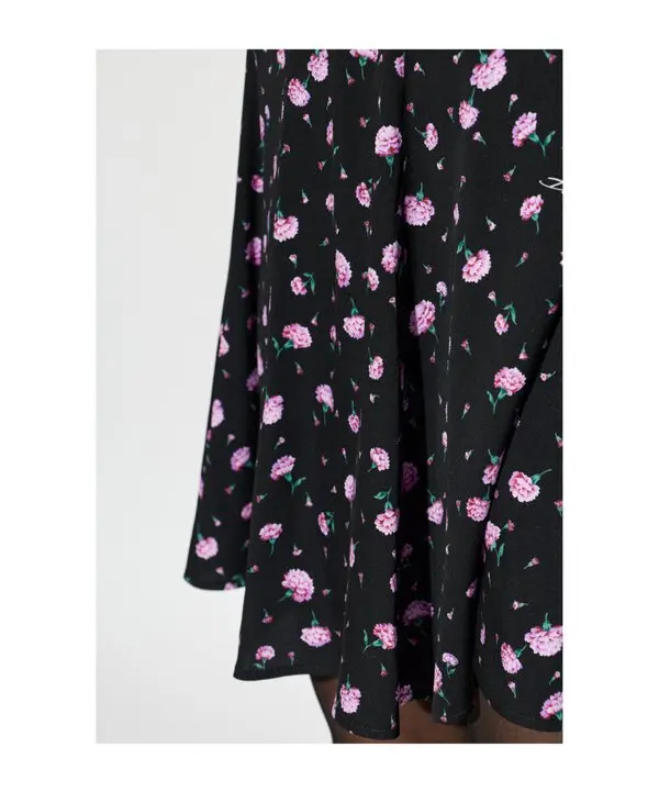 Dolce & Gabbana Floral Print Midi Skirt