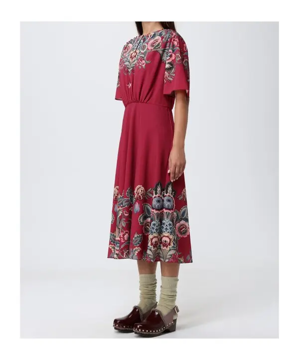 Etro Short Sleeve Printed Dress