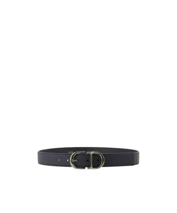 Dior Cd Logo Belt - Bleu Multi