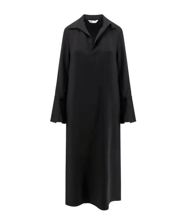 Max Mara Flared Dress - Black