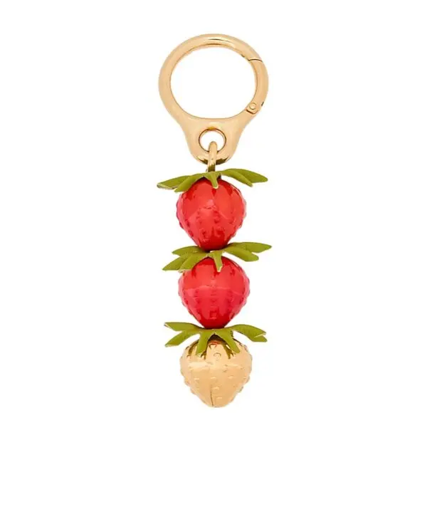 Loewe Strawberry Charm - Red/gold