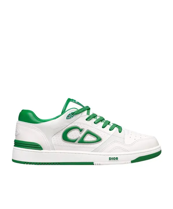 Dior B57 Dribble Low-top Sneakers - White/green