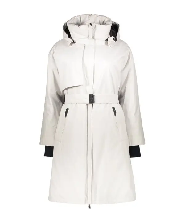 Herno Belted Hooded Coat