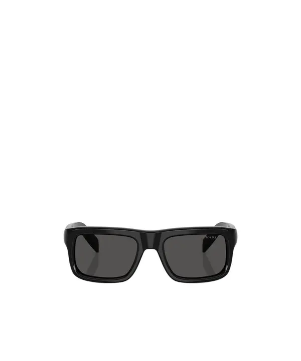 Prada Rectangular Frame Sunglasses - Black